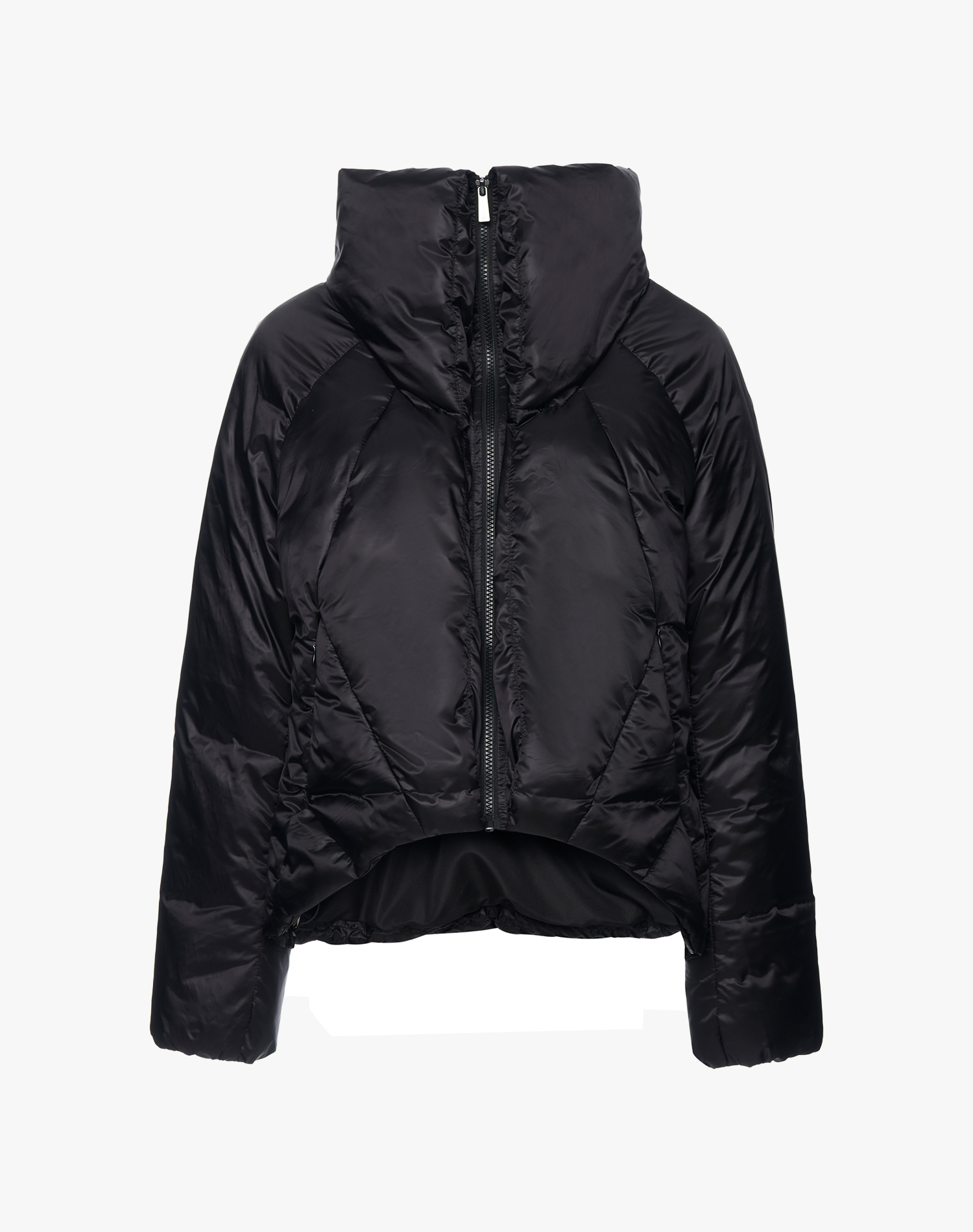 EGG-CUT DOWN JACKET BLACK | Manila Grace